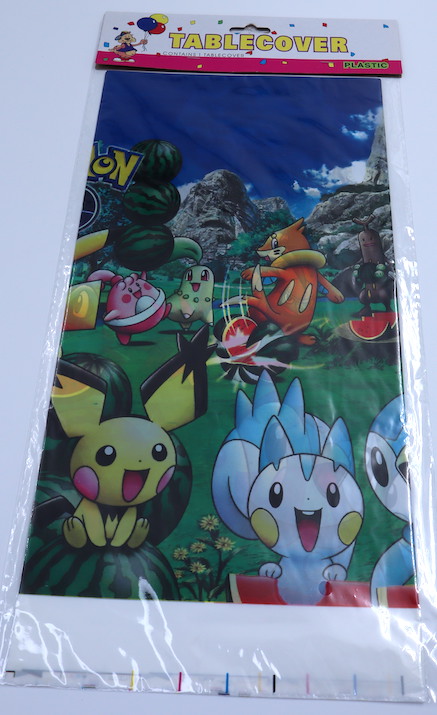 Tablecover – Plastic – Pokemon – The Party Lab